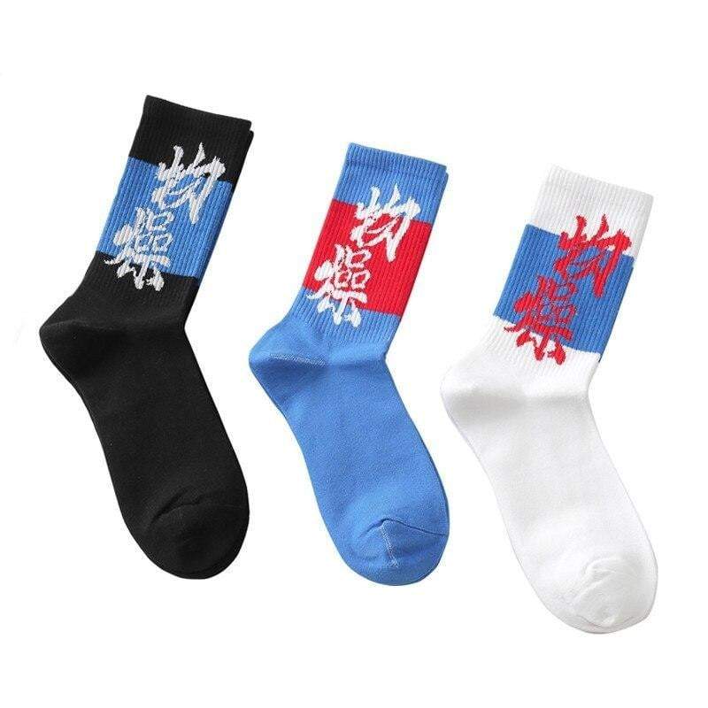 Techwear Japanese Long Socks