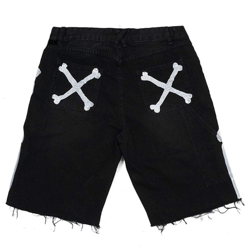 Techwear Skeleton Shorts